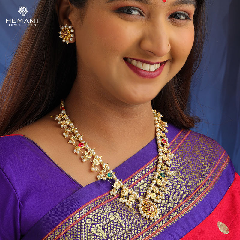 Shop Micro Gold Plated Kolhapuri Saaj Collection | Handcrafted Jewelry ...