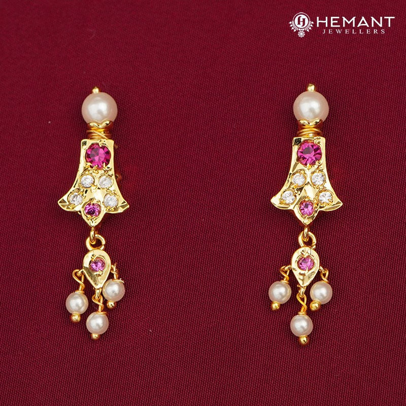 Traditional Maharashtrian Chinchpeti Moti Har 21 Kasturi WT – Hemant ...