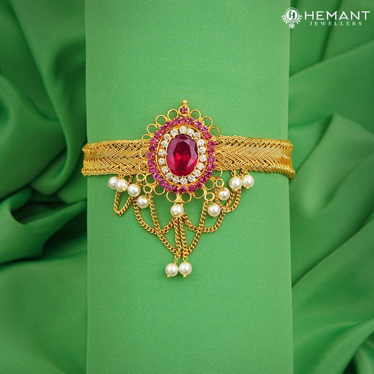 Bajuband: Latest Armlet Designs Online at Best Price | Hemant Jewellers