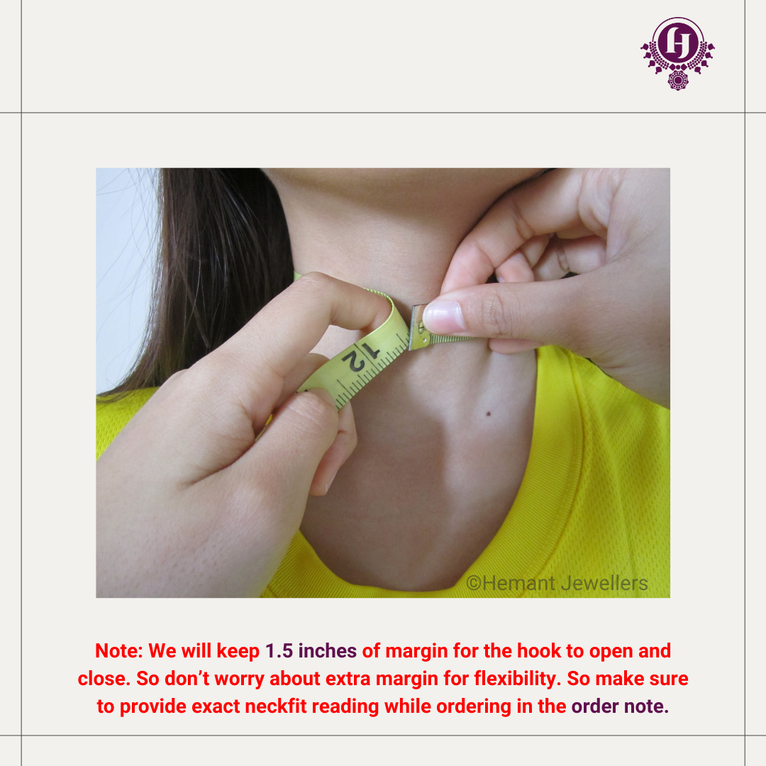 Traditional Maharashtrian Kolhapuri Chitak (Chitang) Necklace - Hemant Jewellers | Chokar Necklace