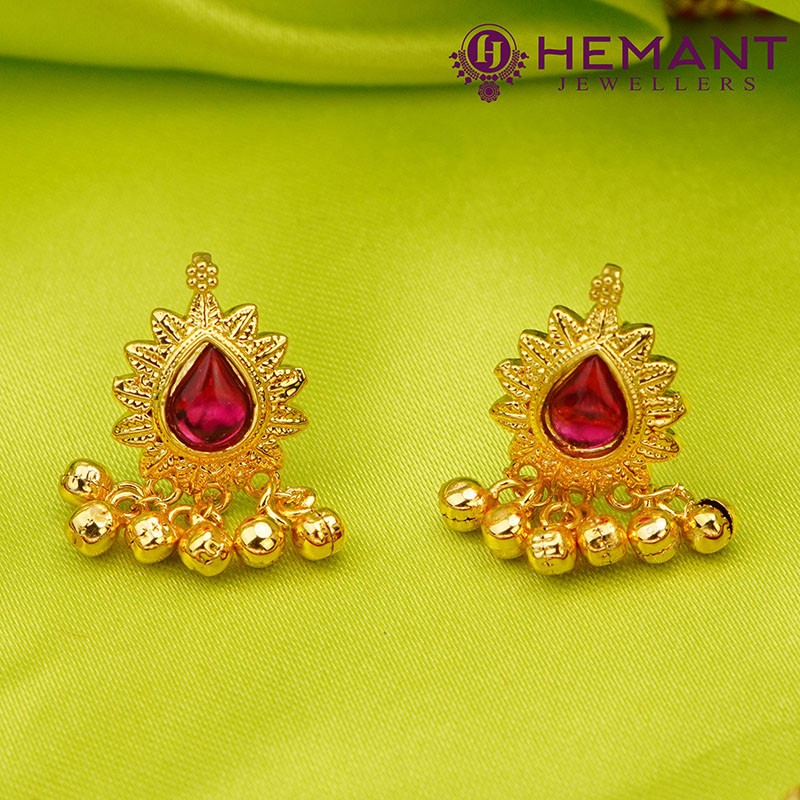 Traditional Maharashtrian Kolhapuri Gadi Thushi Belpan Stone – Hemant ...