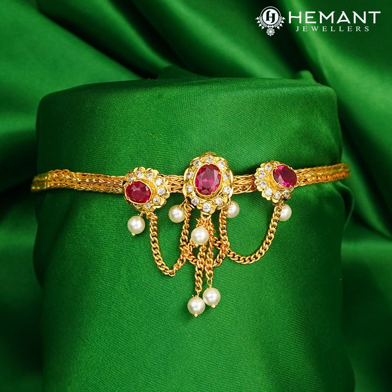 Bajuband: Latest Armlet Designs Online at Best Price | Hemant Jewellers