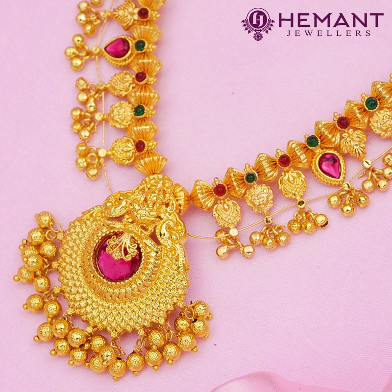 Shop Micro Gold Plated Kolhapuri Saaj Collection | Handcrafted Jewelry ...