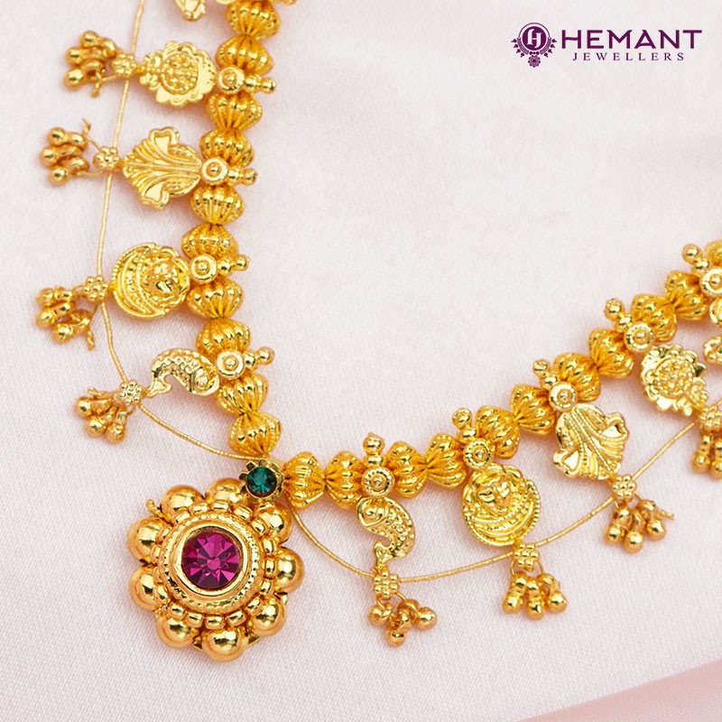 Shop Micro Gold Plated Kolhapuri Saaj Collection | Handcrafted Jewelry ...