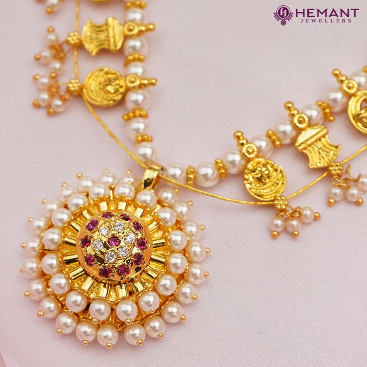Shop Micro Gold Plated Kolhapuri Saaj Collection | Handcrafted Jewelry ...