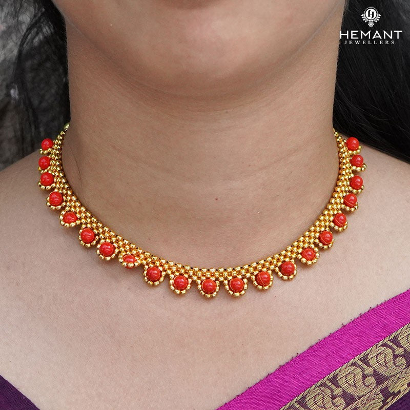 Traditional Maharashtrian Kolhapuri Thushi 22 Powala Band – Hemant ...